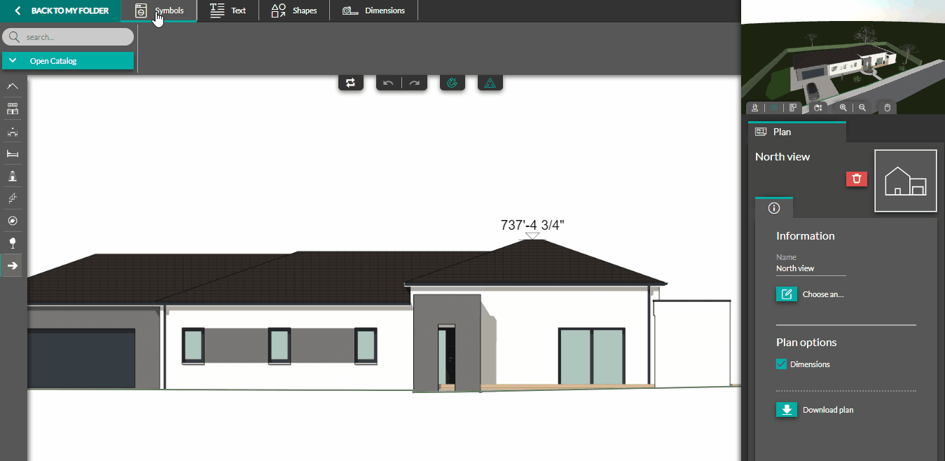 Add and customize an elevation plan