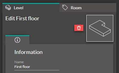 Add or remove a level