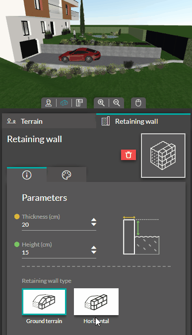 Manage earth retention