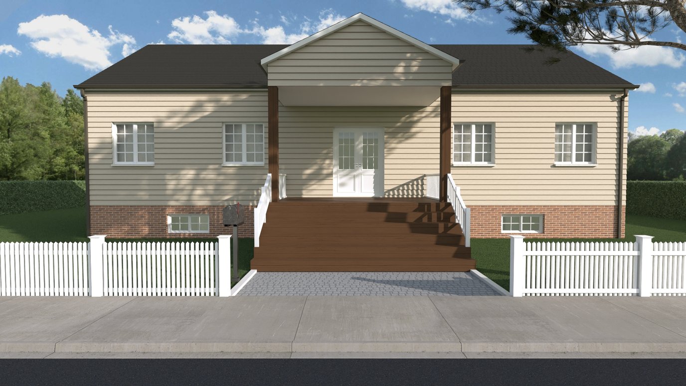 Create a raised foundation house