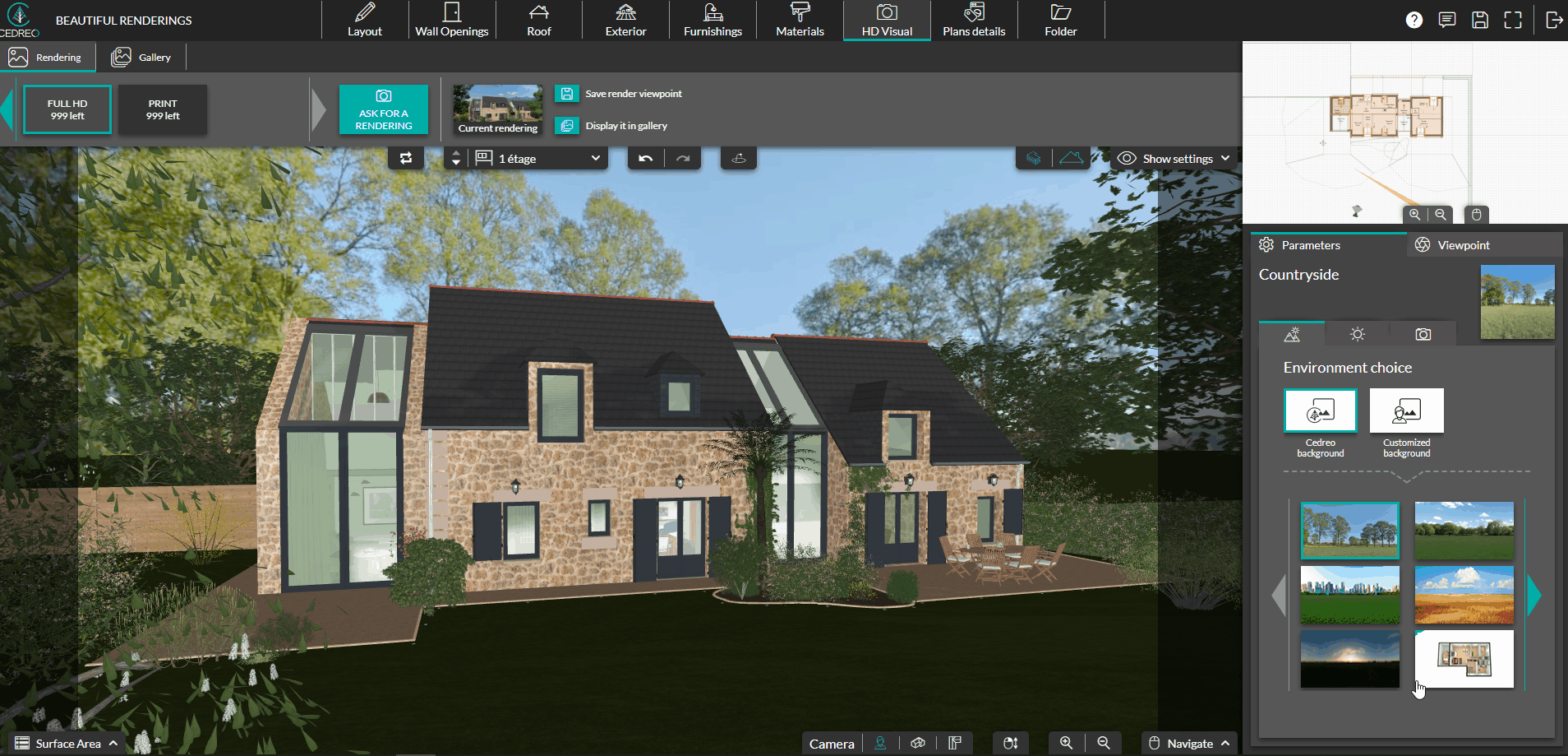 Choose your rendering environment