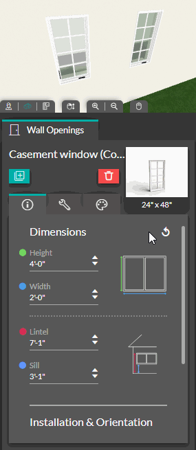 Personnalize your openings