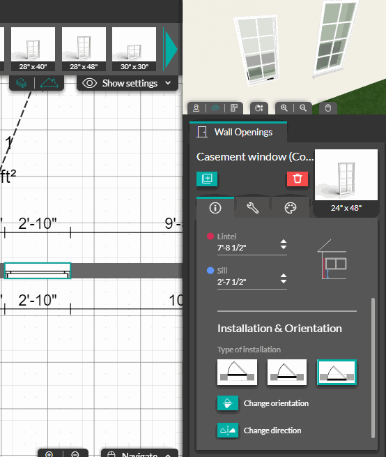 Personnalize your openings