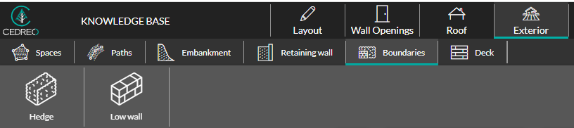 Draw property boundaries [terrain module]